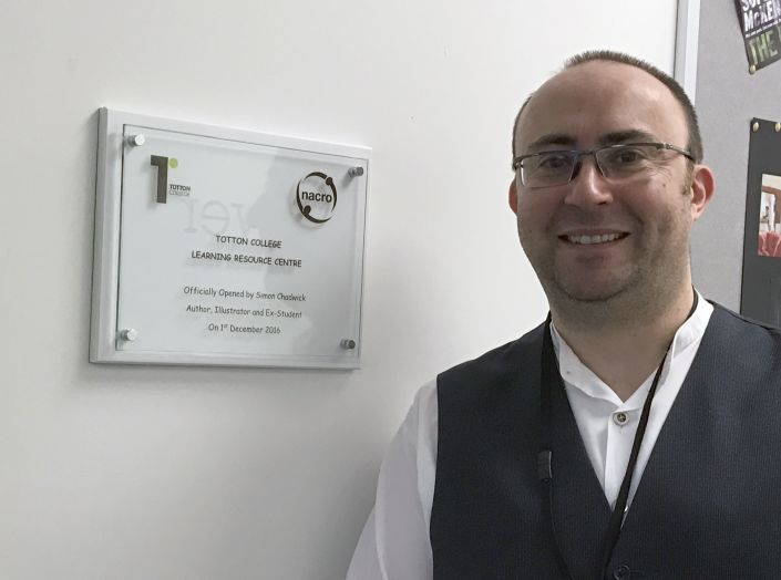 Totton College Library Opening