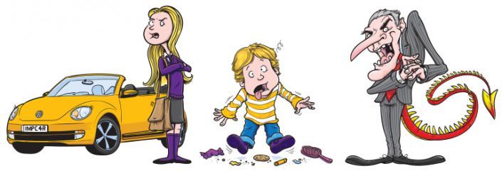 Cartoons To Accompany Radio Campaign