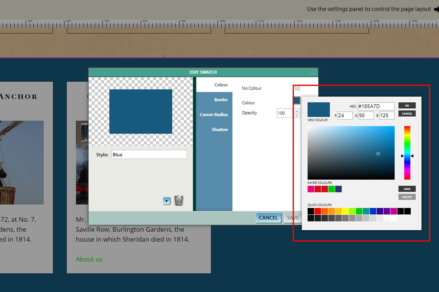 The Colour Picker
