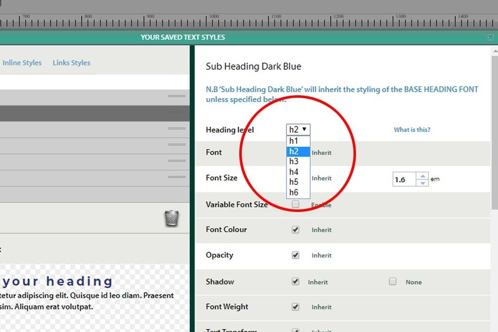 Using Correct Heading Levels Tags