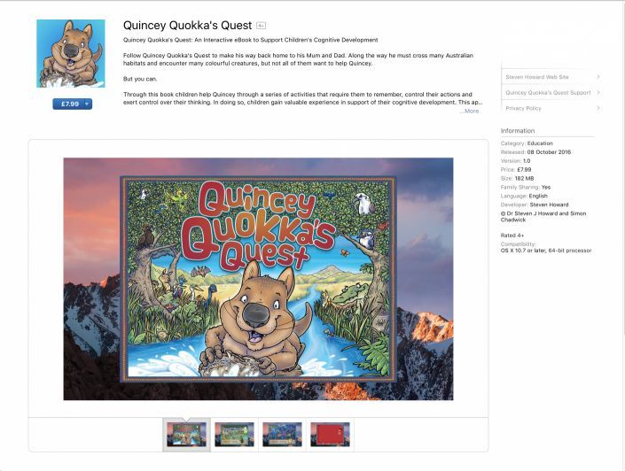 Quincey Quokka’s Quest Is Now An App!