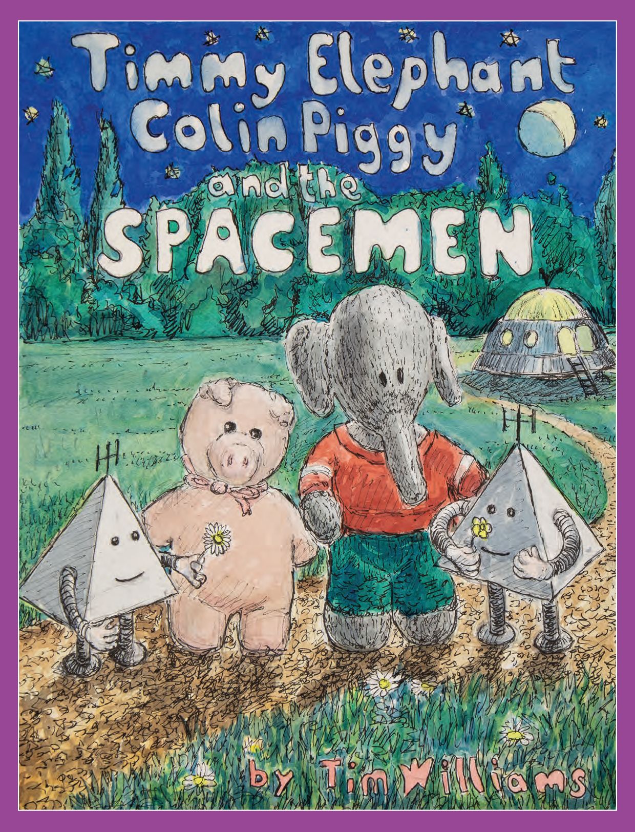 NEW BOOK: Timmy Elephant, Colin Piggy & The Spacemen